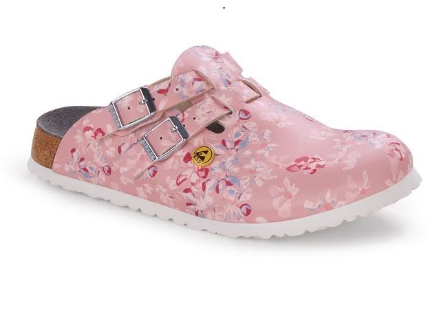 Birkenstock® ESD klomp model Kay-Flower / roze / 43